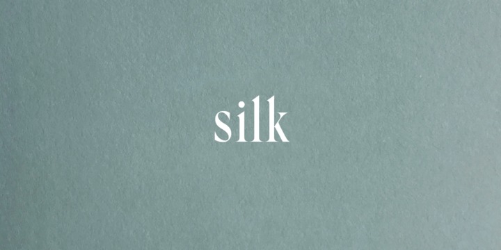 Silk Serif Condensed Extra Light Font | xFonts.pro