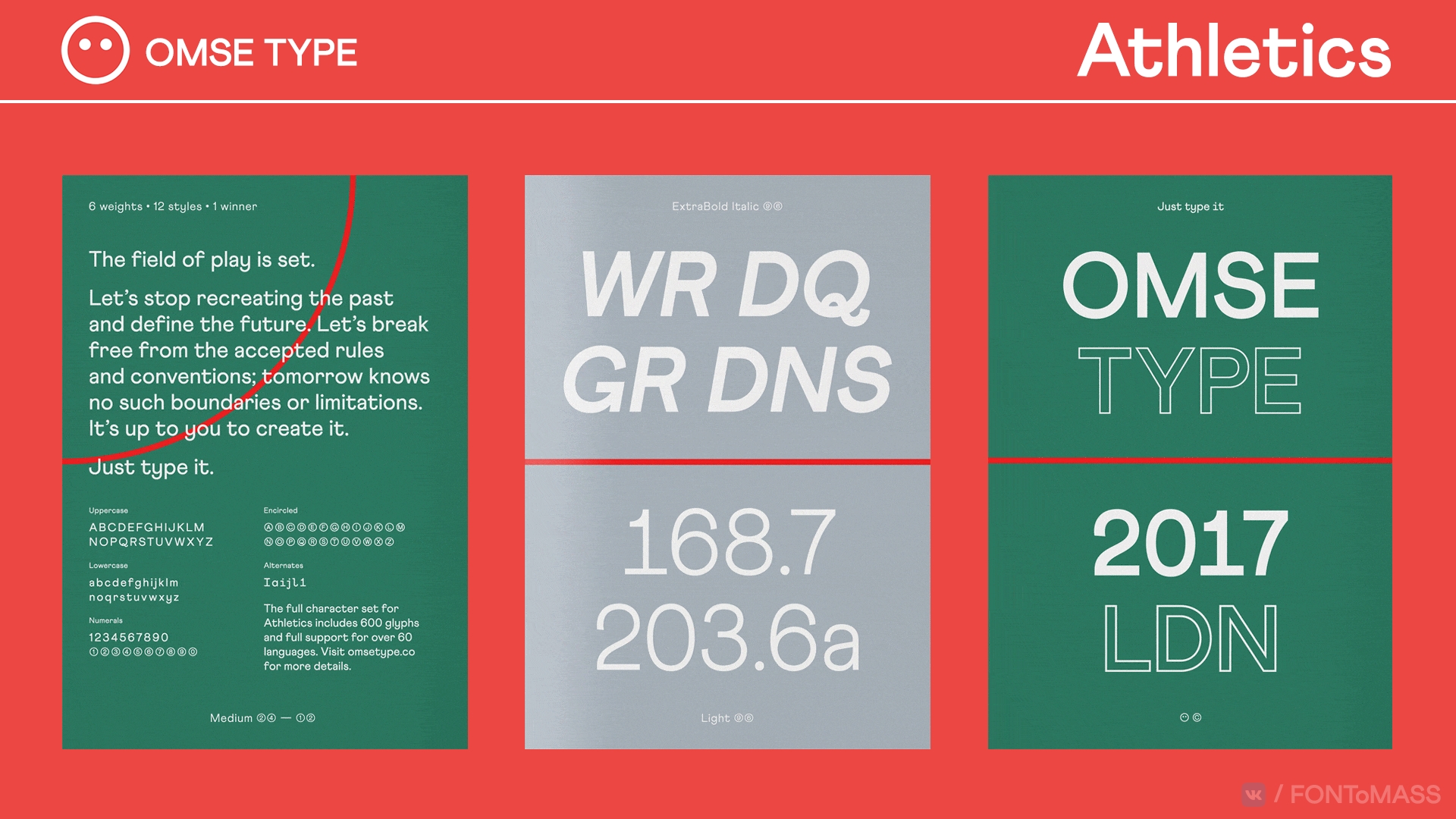 Athletics Bold Font | xFonts.pro
