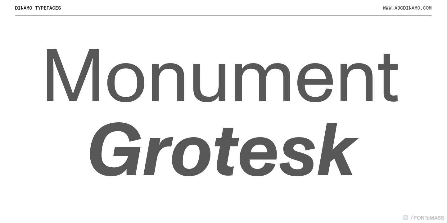 Monument Grotesk Mono Font | xFonts.pro