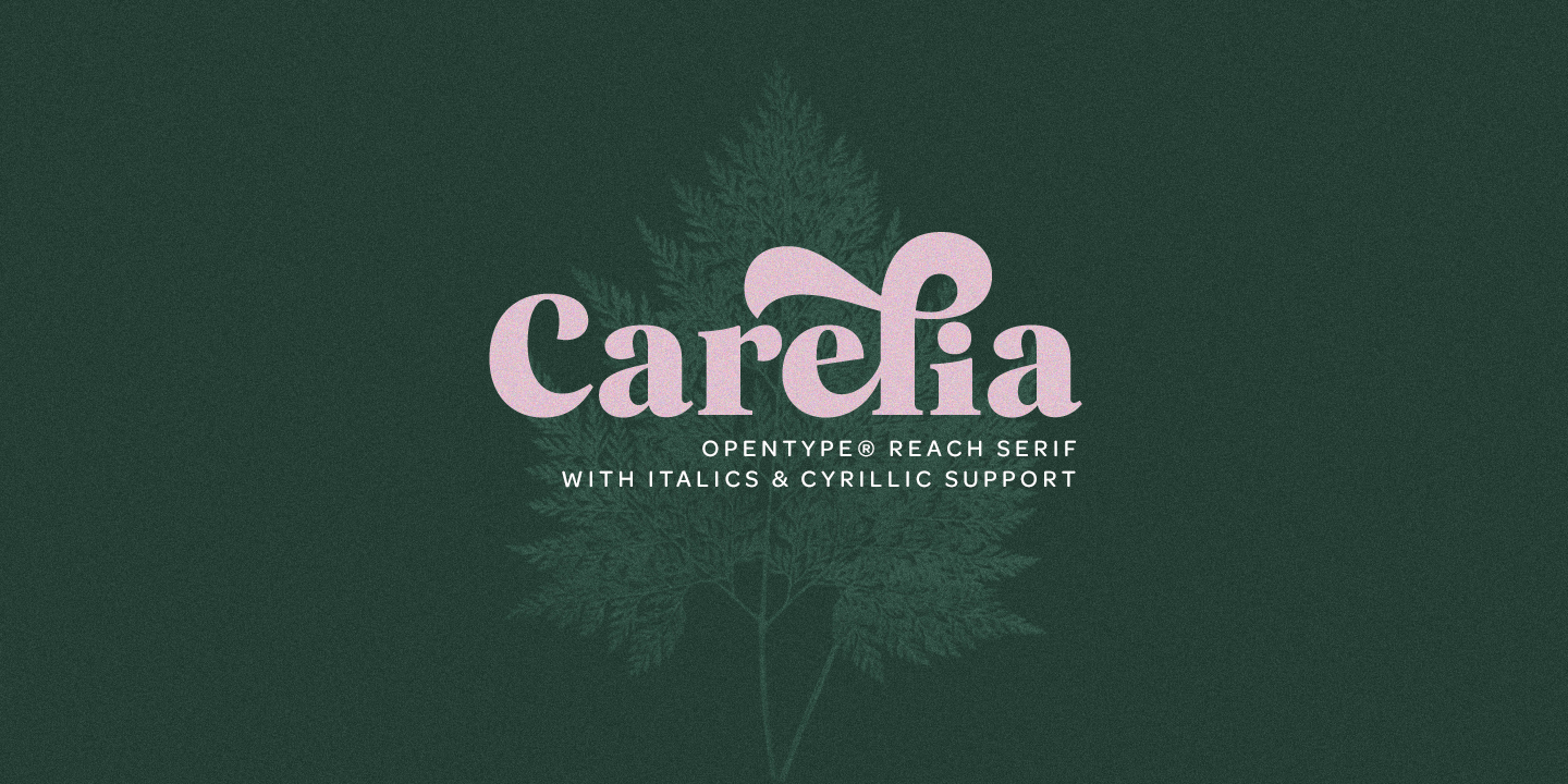Carelia Font family | xFonts.pro
