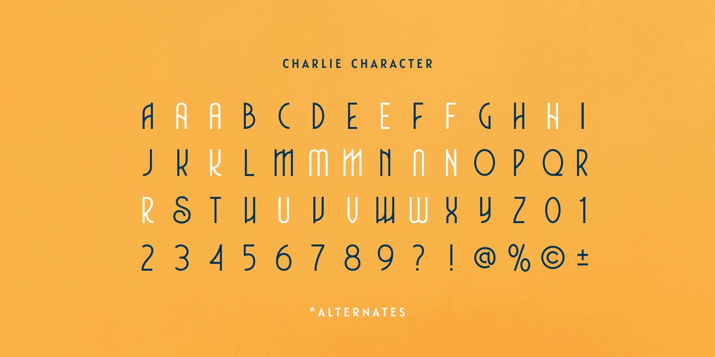 Charlie Regular Font | xFonts.pro