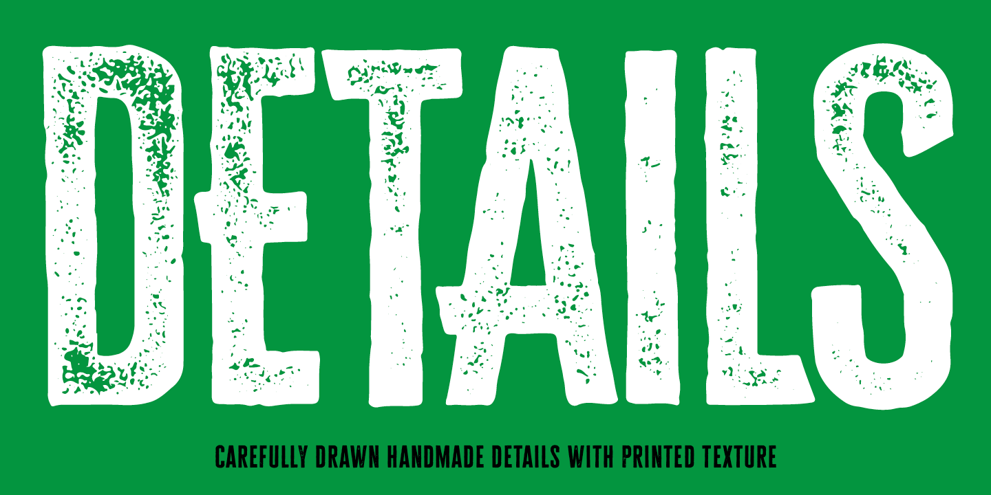 Cheddar Gothic Rough Regular Font | xFonts.pro