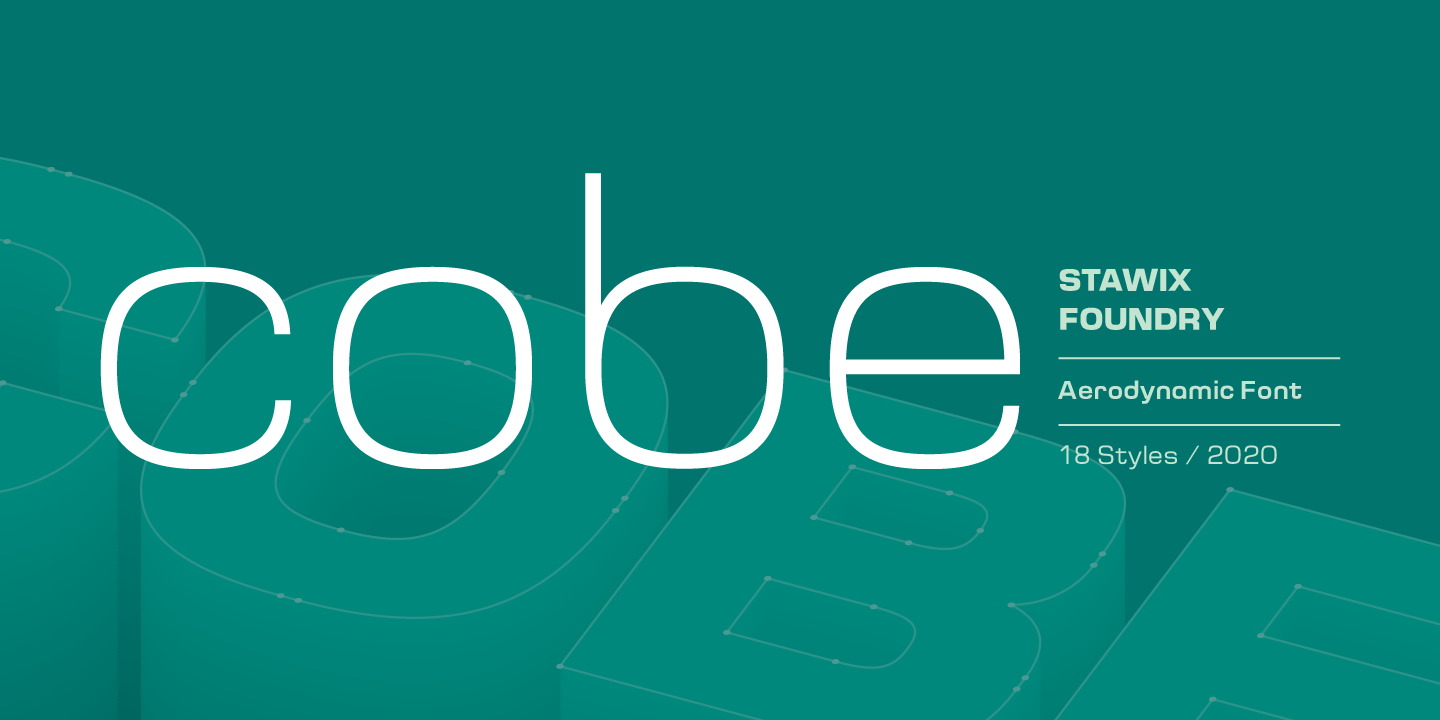 Cobe Extra Bold Font | xFonts.pro