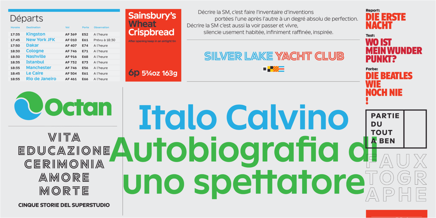 FF Neuwelt Inline Font | xFonts.pro