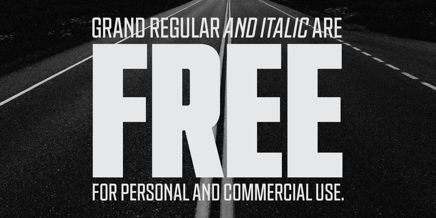 Grand Bold Font | xFonts.pro