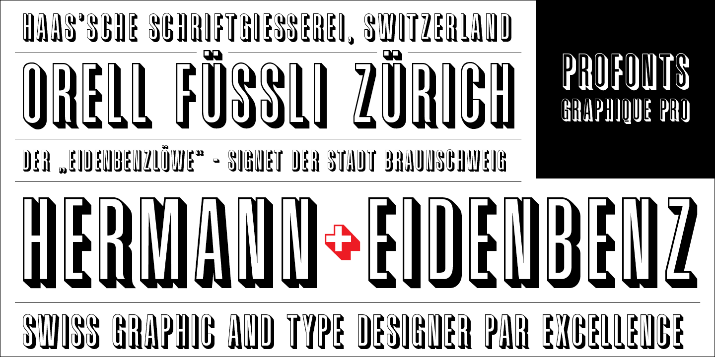Graphique Pro Regular Font | xFonts.pro