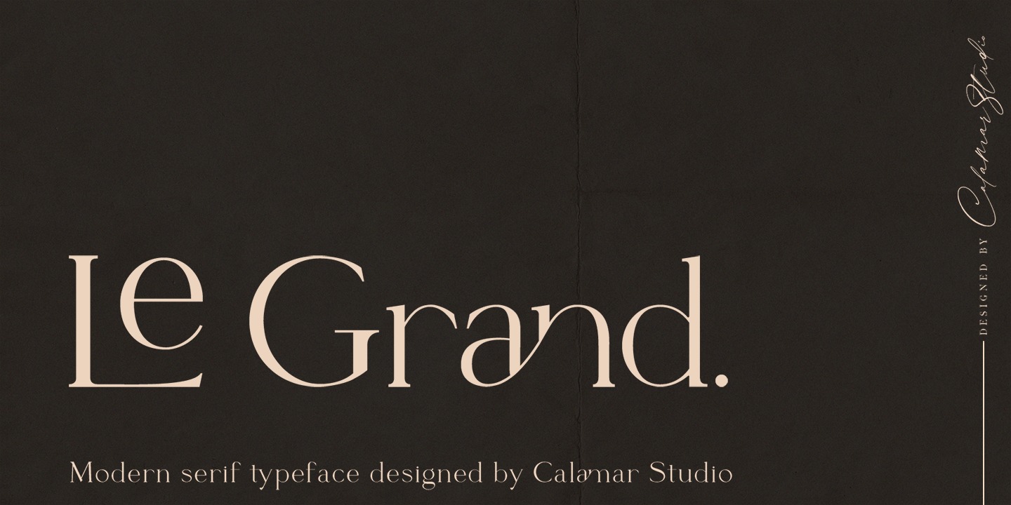 Le Grand Capital Font | xFonts.pro