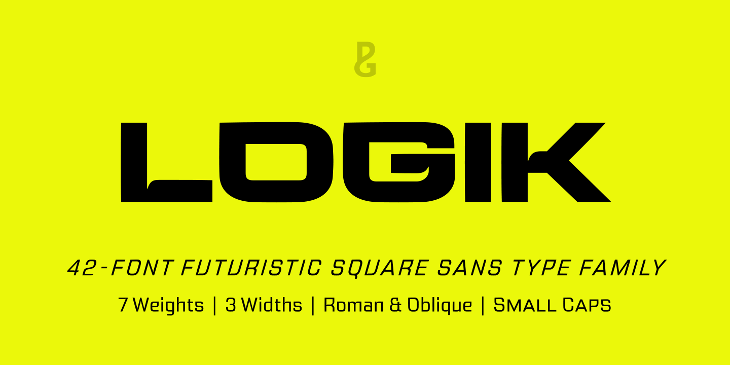 Logik Wide Bold Font | xFonts.pro