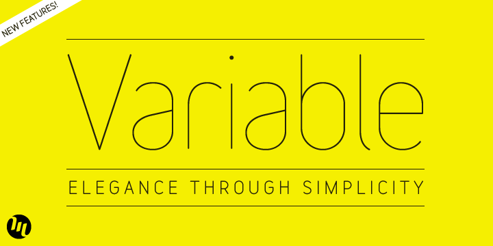 Variable Bold Font | xFonts.pro
