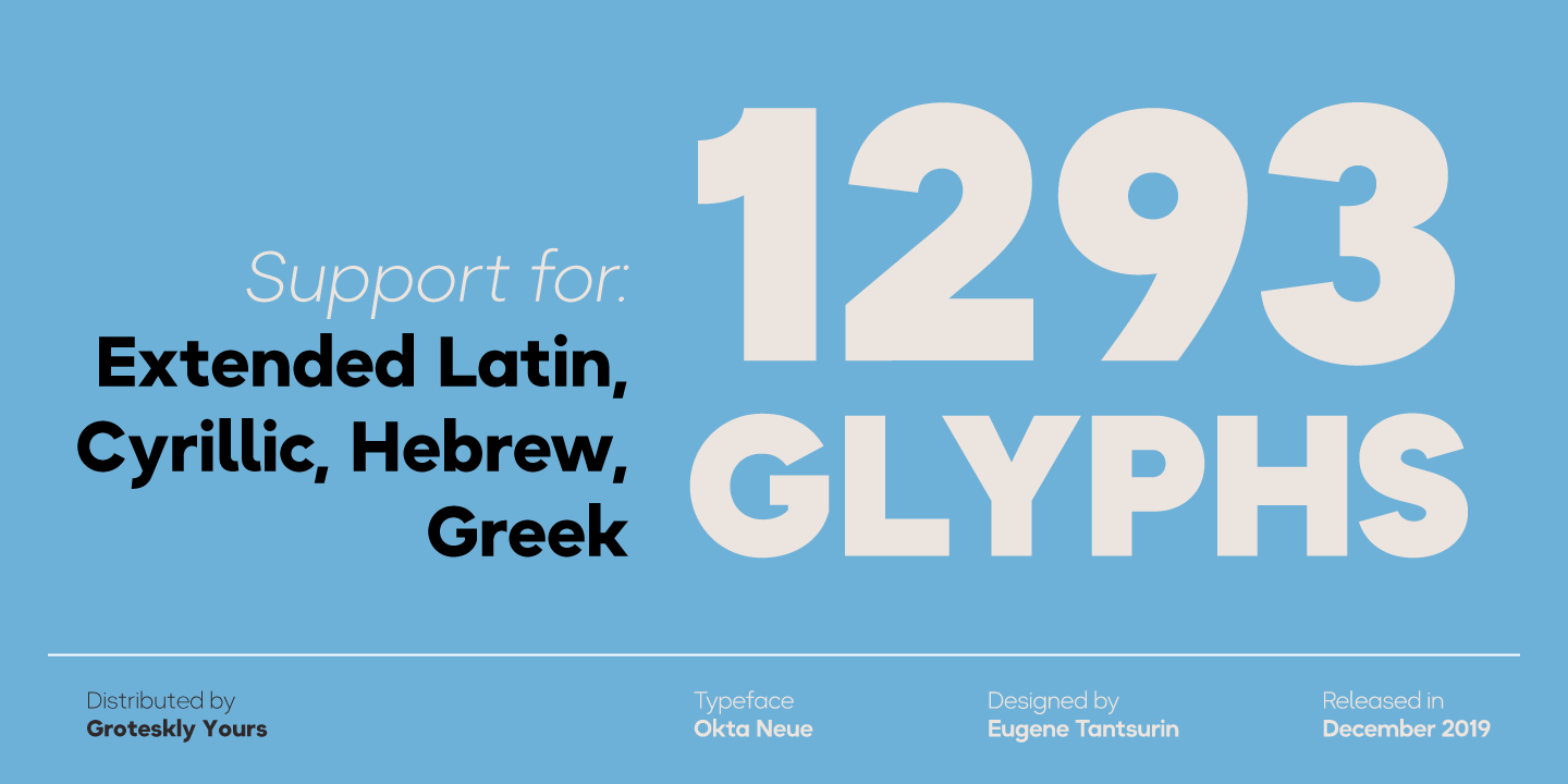 Okta Neue Font family | xFonts.pro