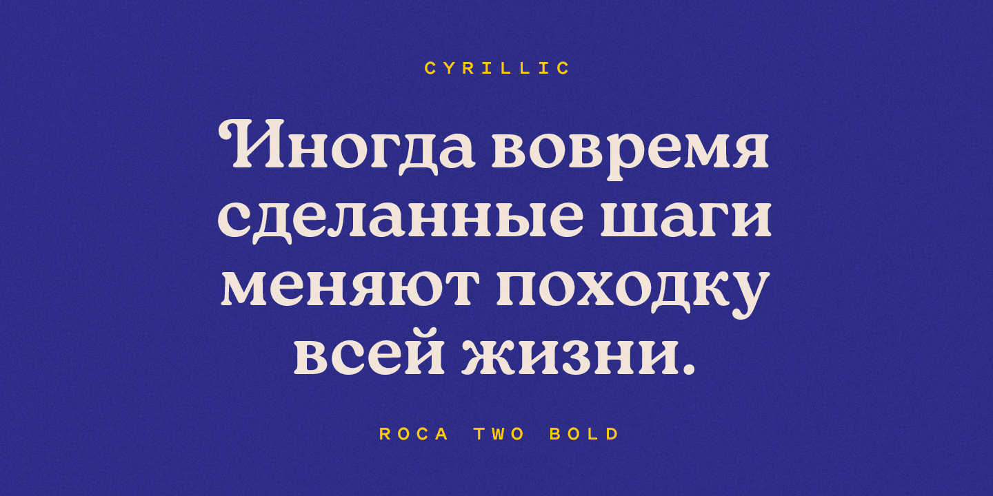 Roca One Regular Font | xFonts.pro