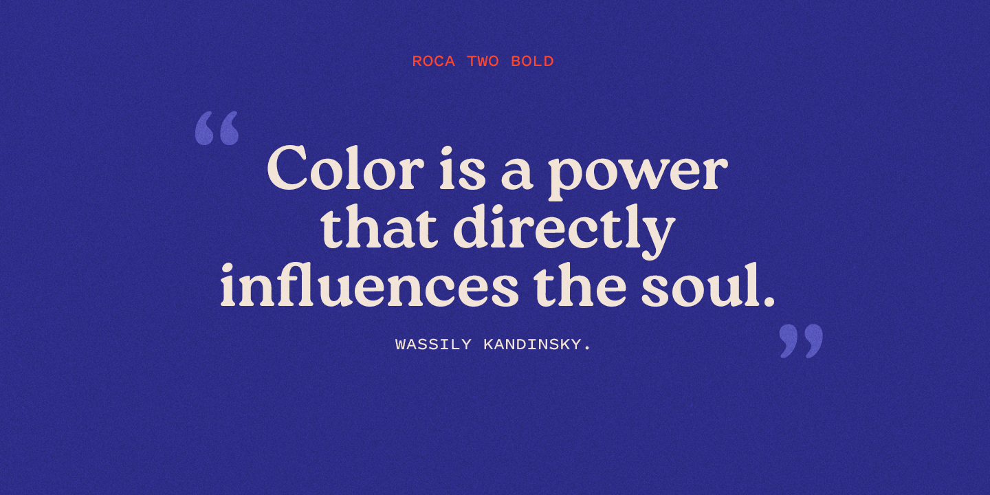 Roca One Regular Font | xFonts.pro