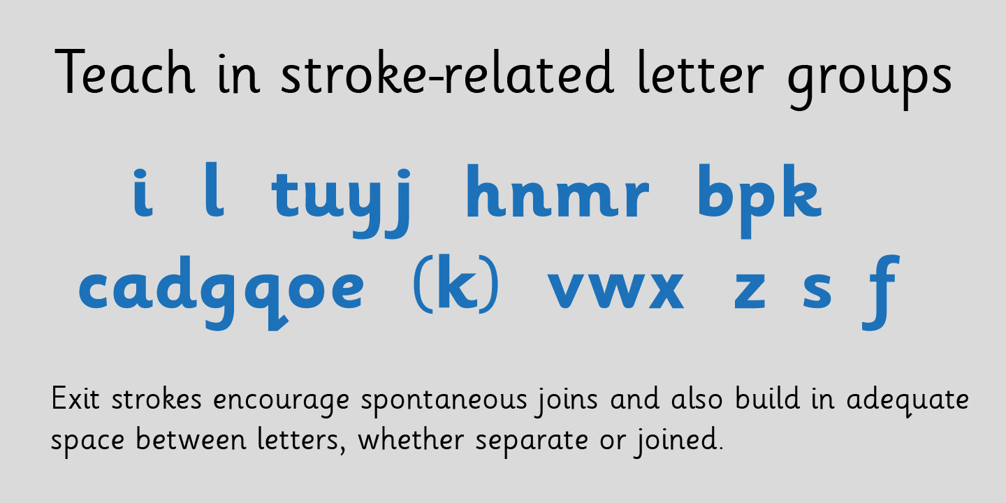 Sassoon Infant Pro Regular Font | xFonts.pro
