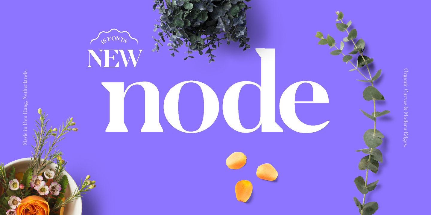 Node Display Outline Font | xFonts.pro