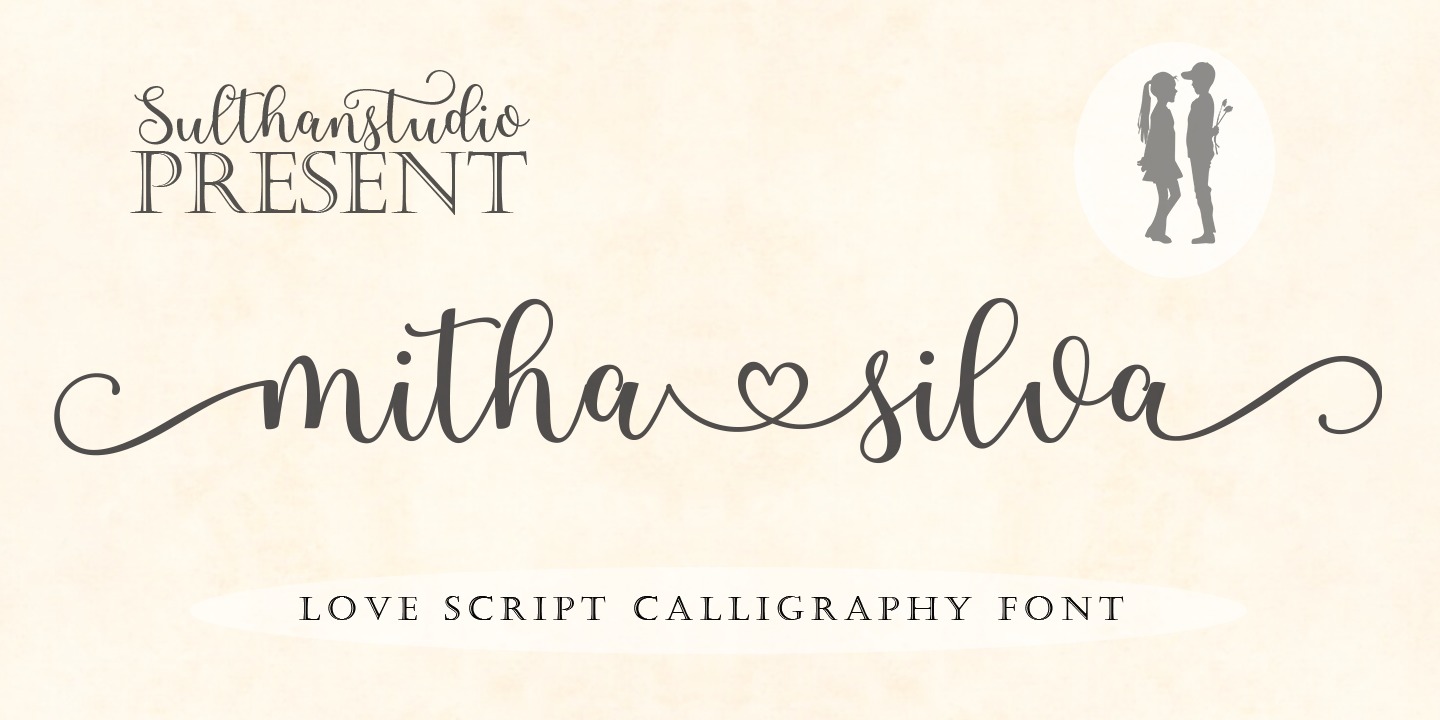 Mitha Silva Regular Font | xFonts.pro