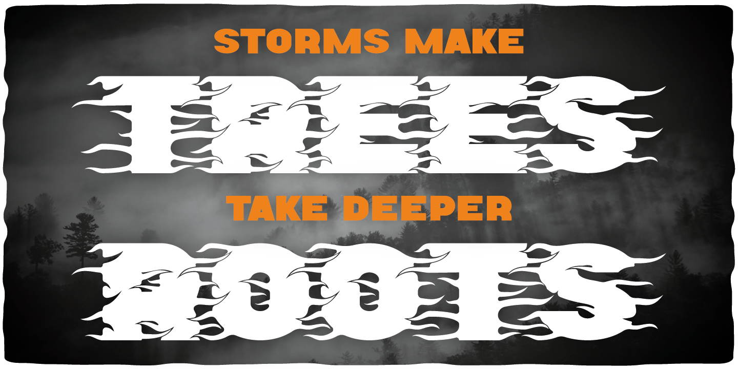 Roots Simple Font | xFonts.pro