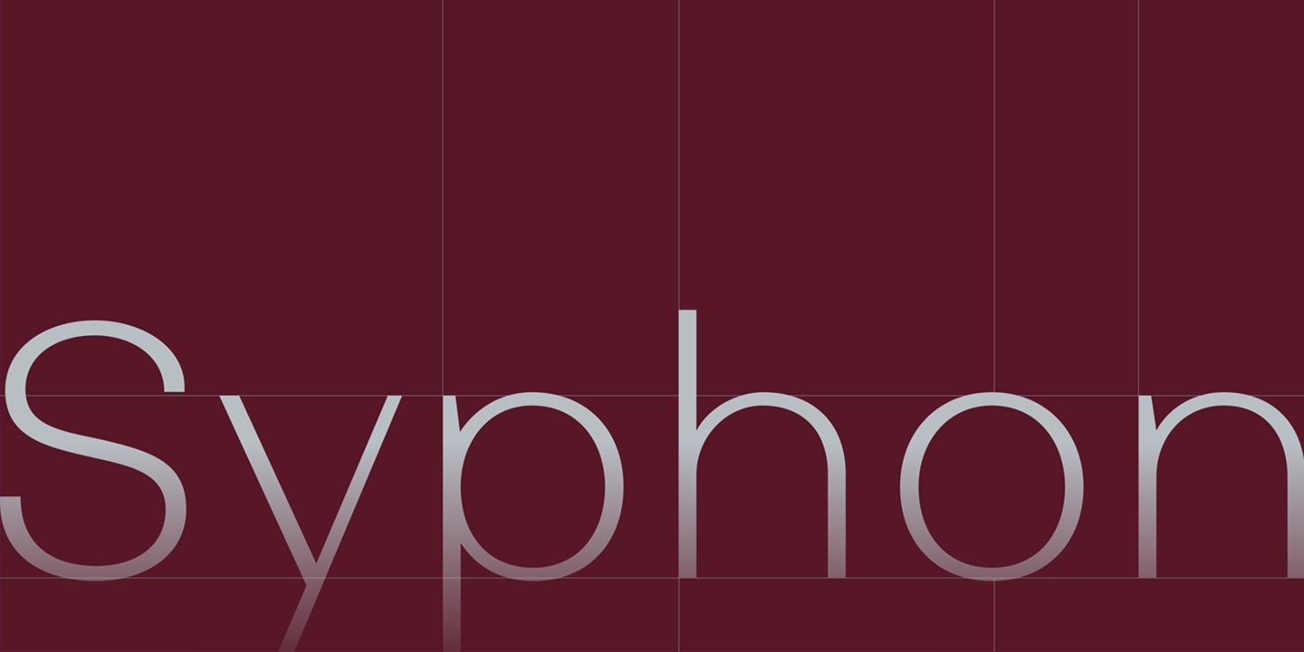 Syphon Light Font | xFonts.pro