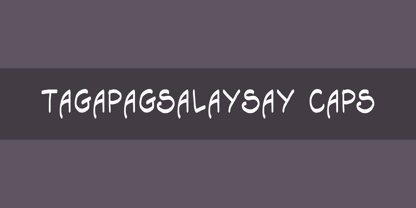 Tagapagsalaysay Caps Narrator Bold Font | xFonts.pro